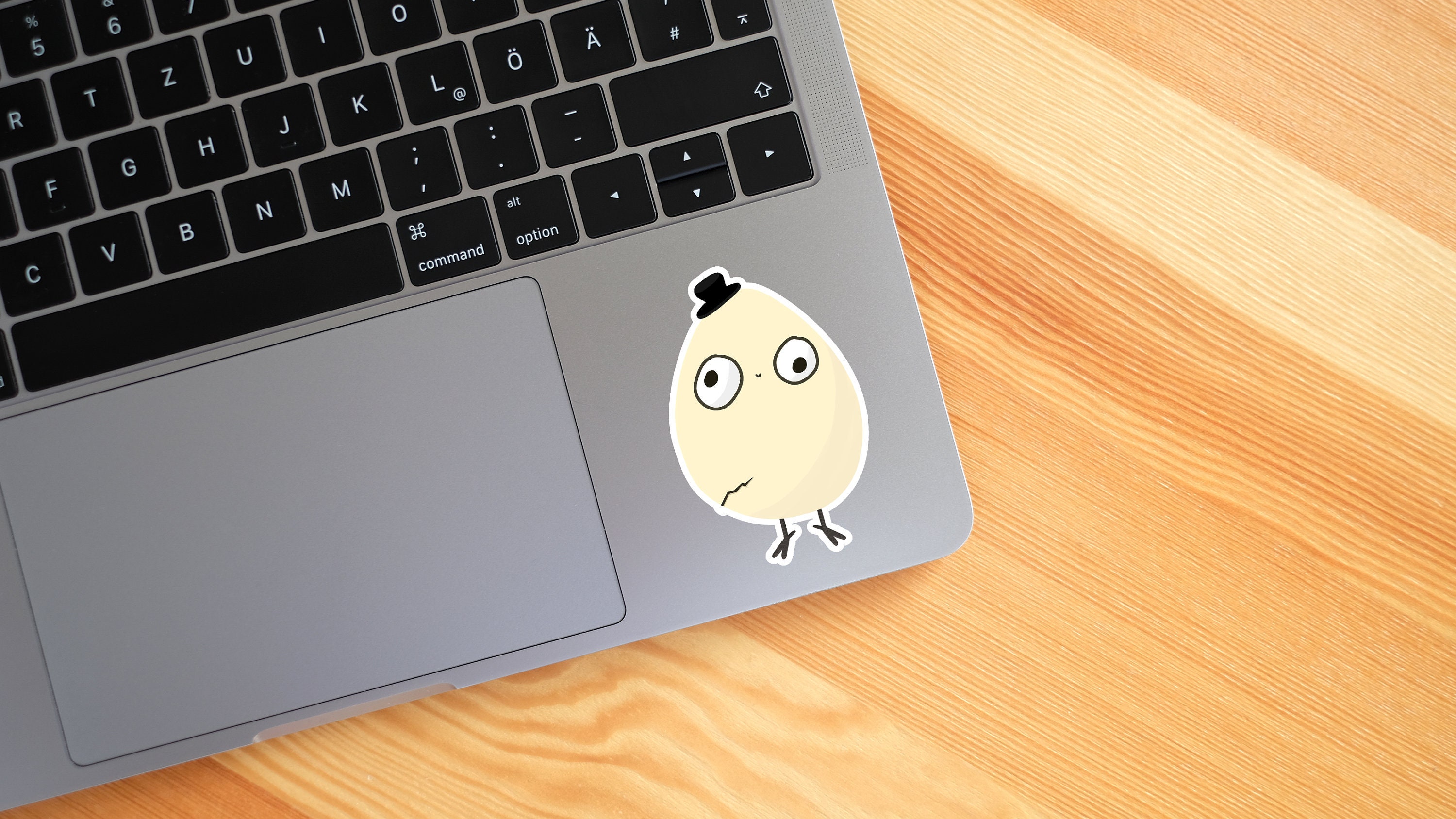 Ei mit Top Hut Vinyl Wasserfest Aufkleber Aufkleber - Etsy.de