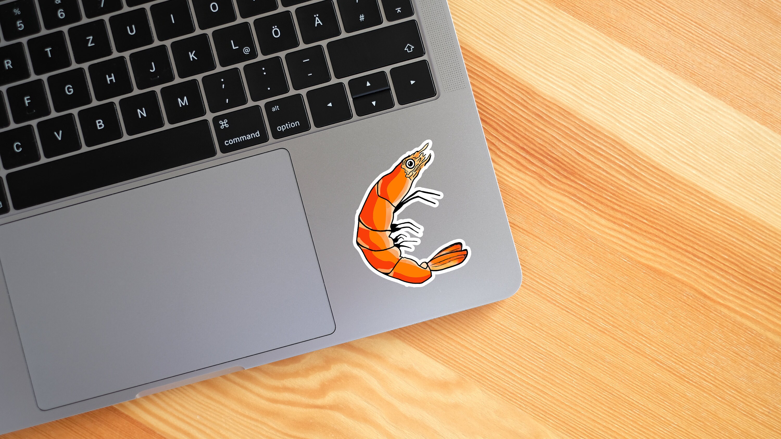 Cartoon Shrimp Waterproof Vinyl Sticker Decal - Etsy