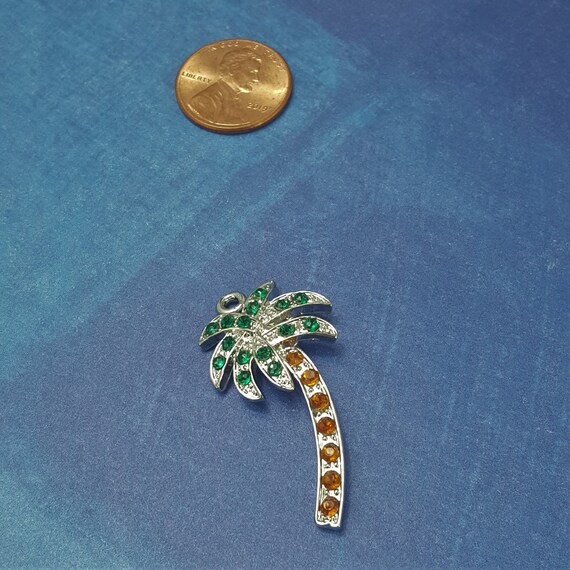 Palm Tree Charm Palm Tree Pendant Charm Bracelet Charm - Etsy