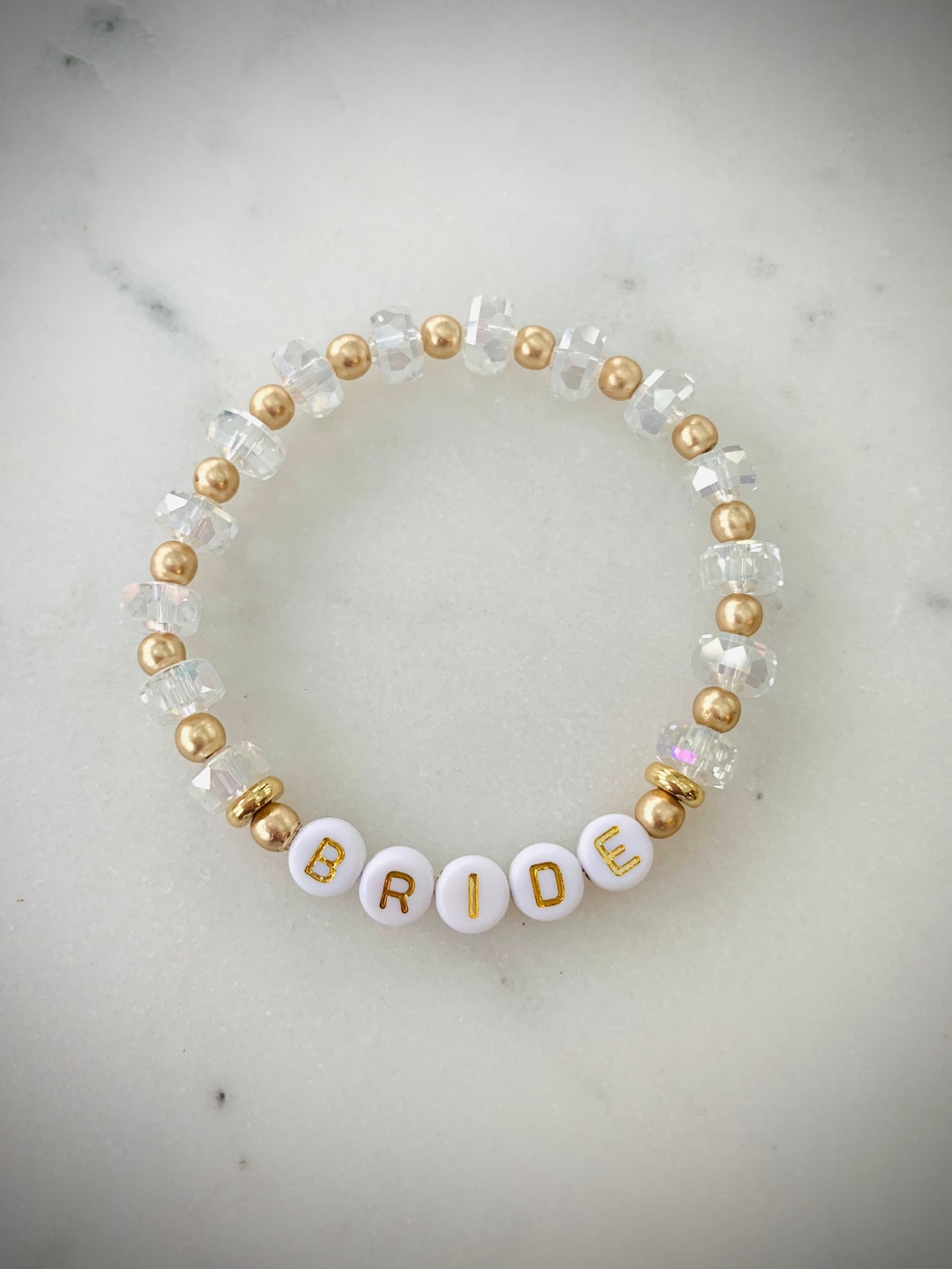 Sparkle Bride Bracelet | Custom Wedding | Engagement | Bridal Shower ...
