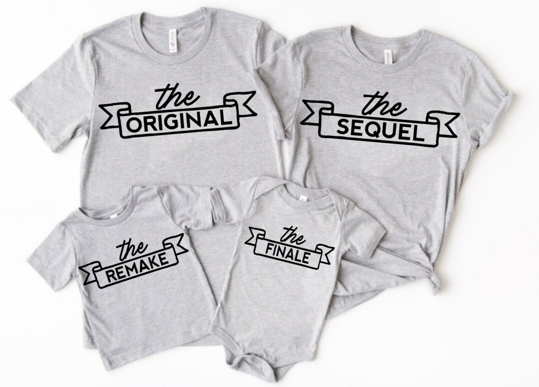Family Outfit the Original the Remix Outfit for the Family, Kids T ...