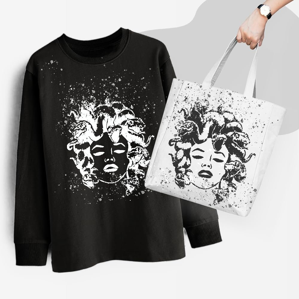 Medusa Gorgon Stencil 8x7inch Medusa Gorgon Reusable - Etsy