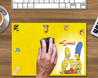 The Simpsons Mouse Pad | Etsy