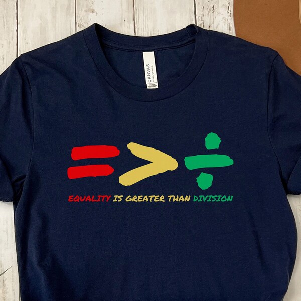 Equality T Shirt - Etsy