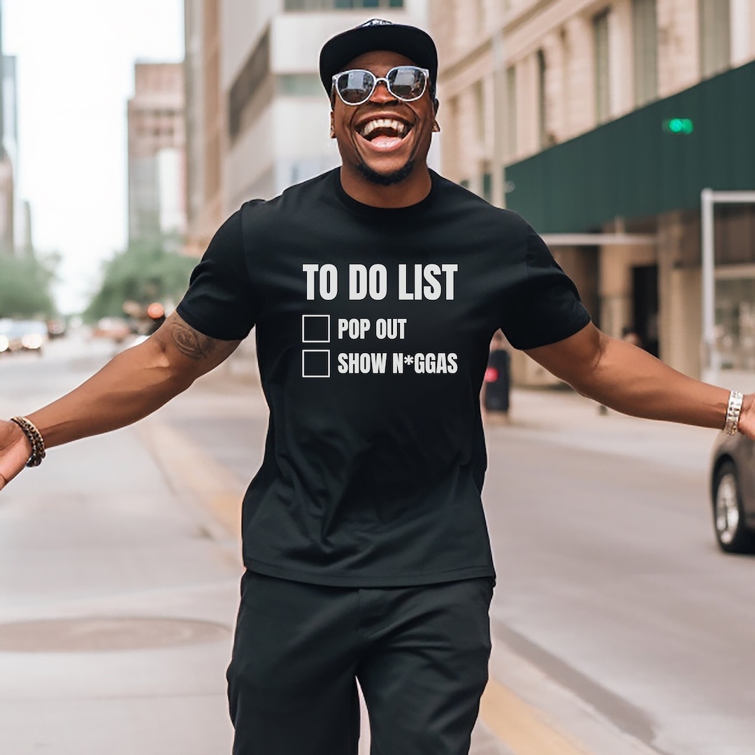 Pop Out and Show T Shirt, Hip Hop Shirt, Los Angeles Shirt, Black ...