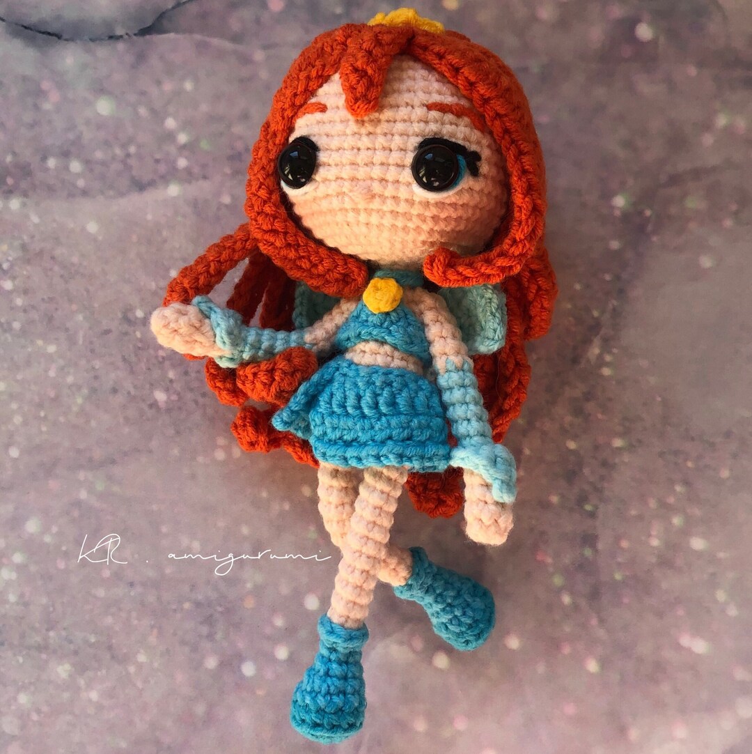 Amigurumi Pattern Fairy Winx Bloom Inspired - Etsy