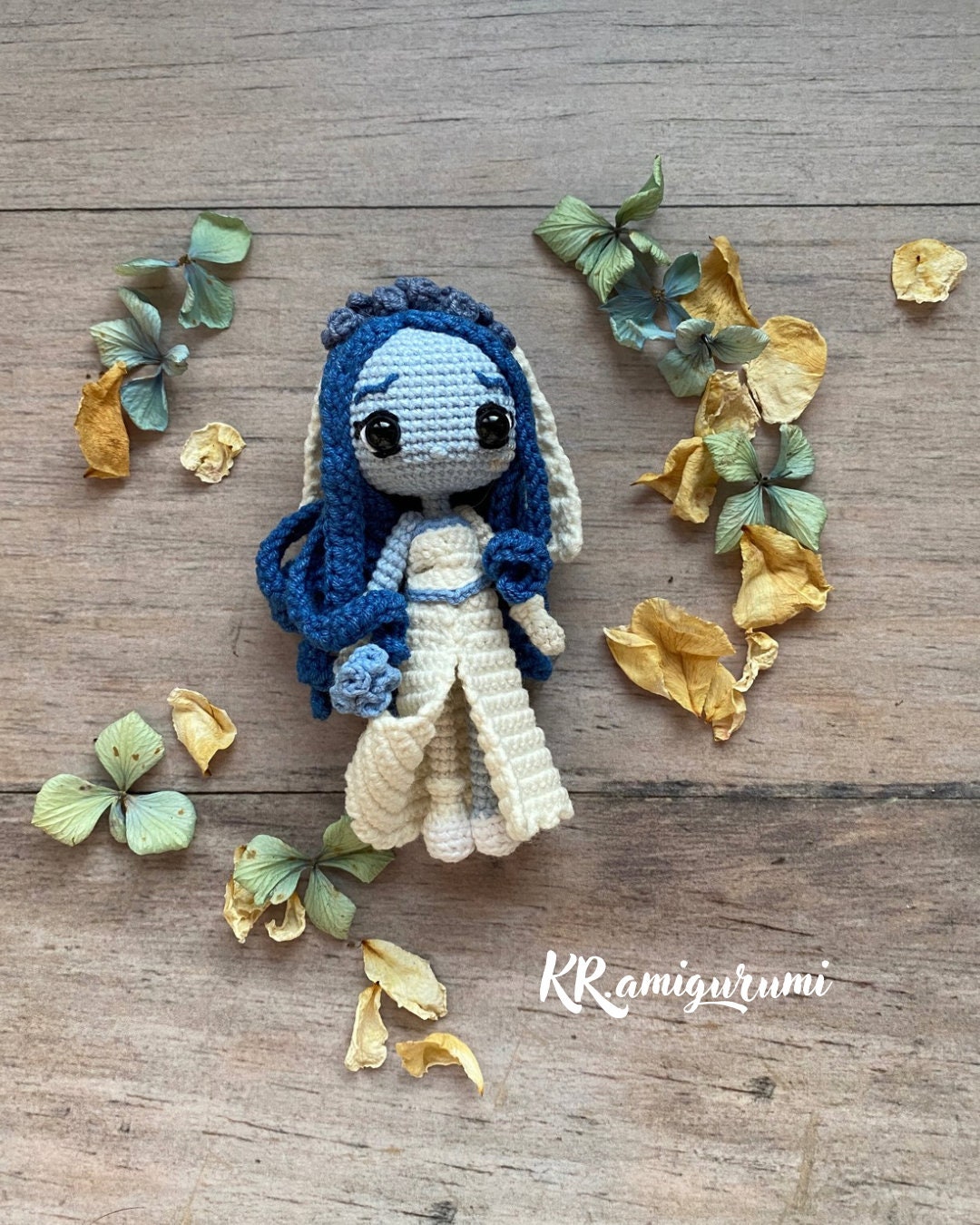 Corpse Bride Amigurumi Pattern Emily Corpse Bride Inspired - Etsy