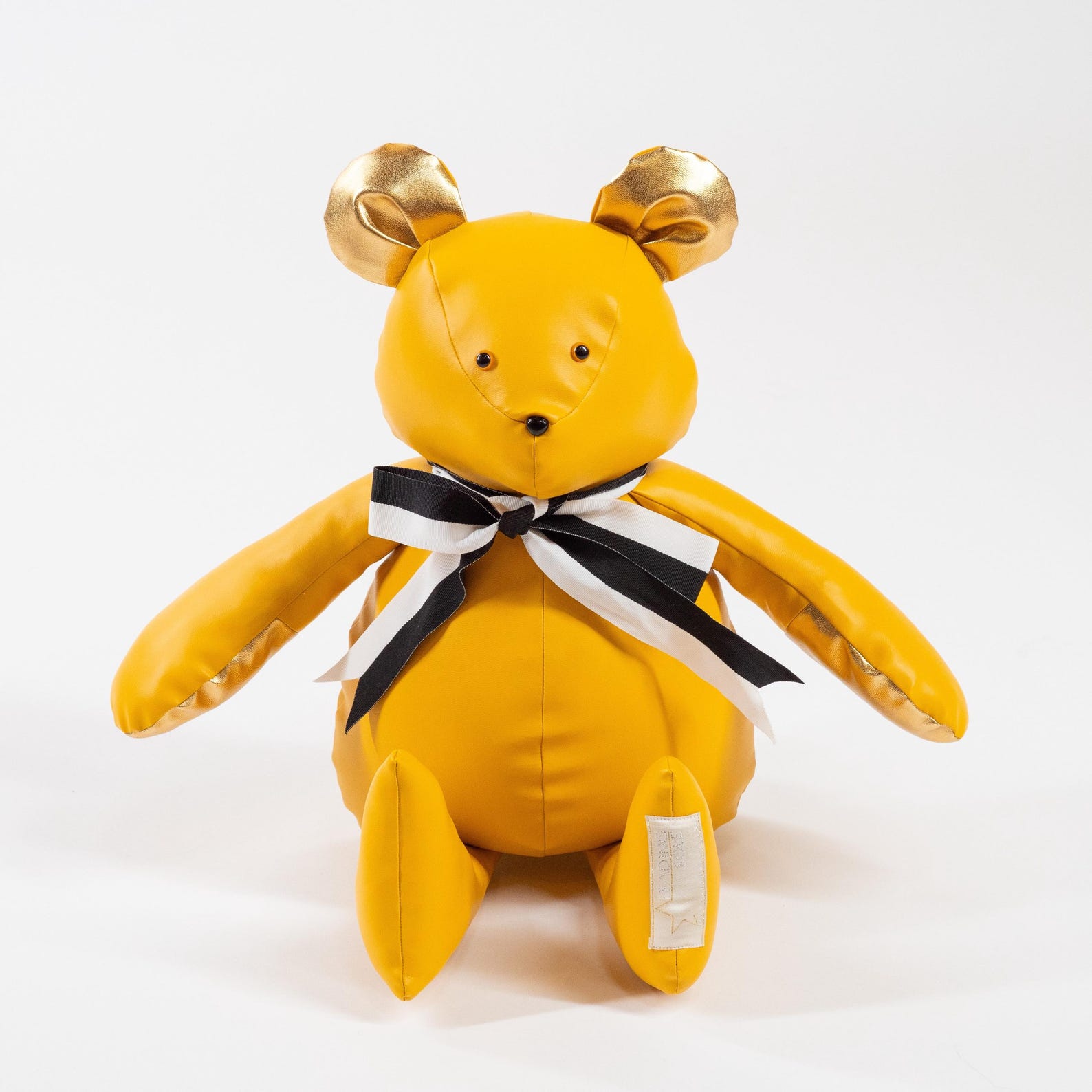 A Leading Role Large Yellow Bear Plush - Etsy