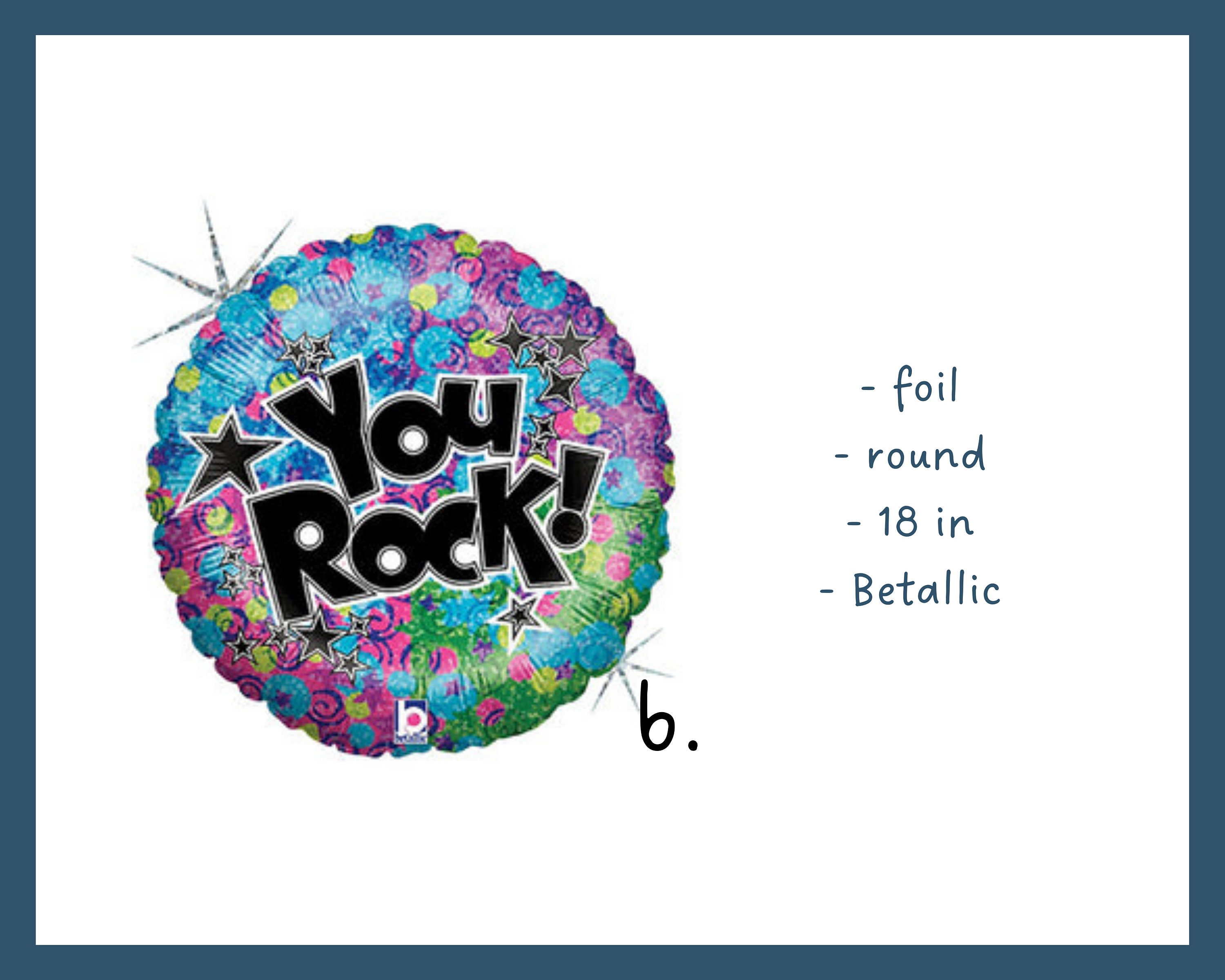 Appreciation Balloon 6 Styles Available Pick Your Own - Etsy