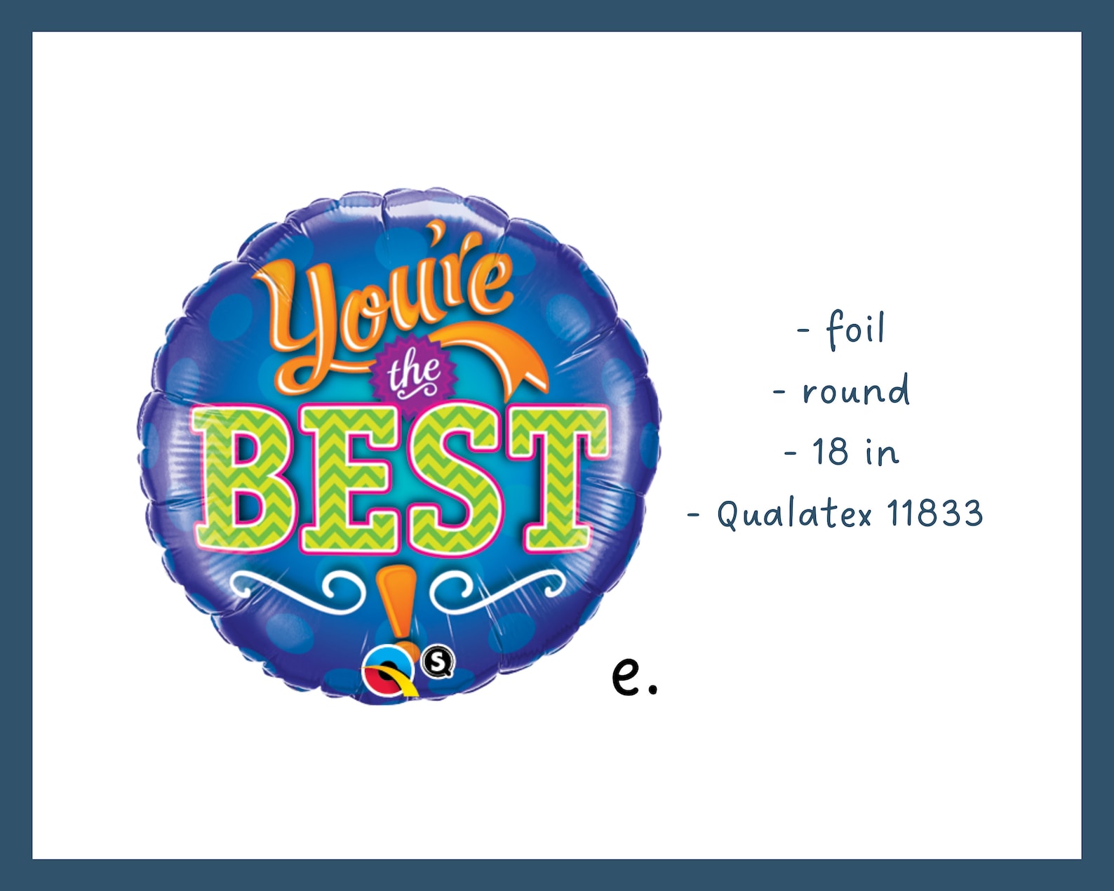 Appreciation Balloon 6 Styles Available Pick Your Own - Etsy