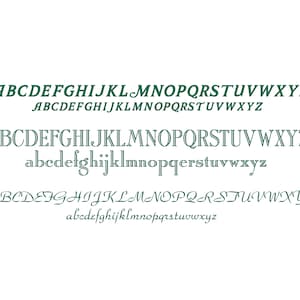 Masters Golf Tournament Font Bundle - Etsy