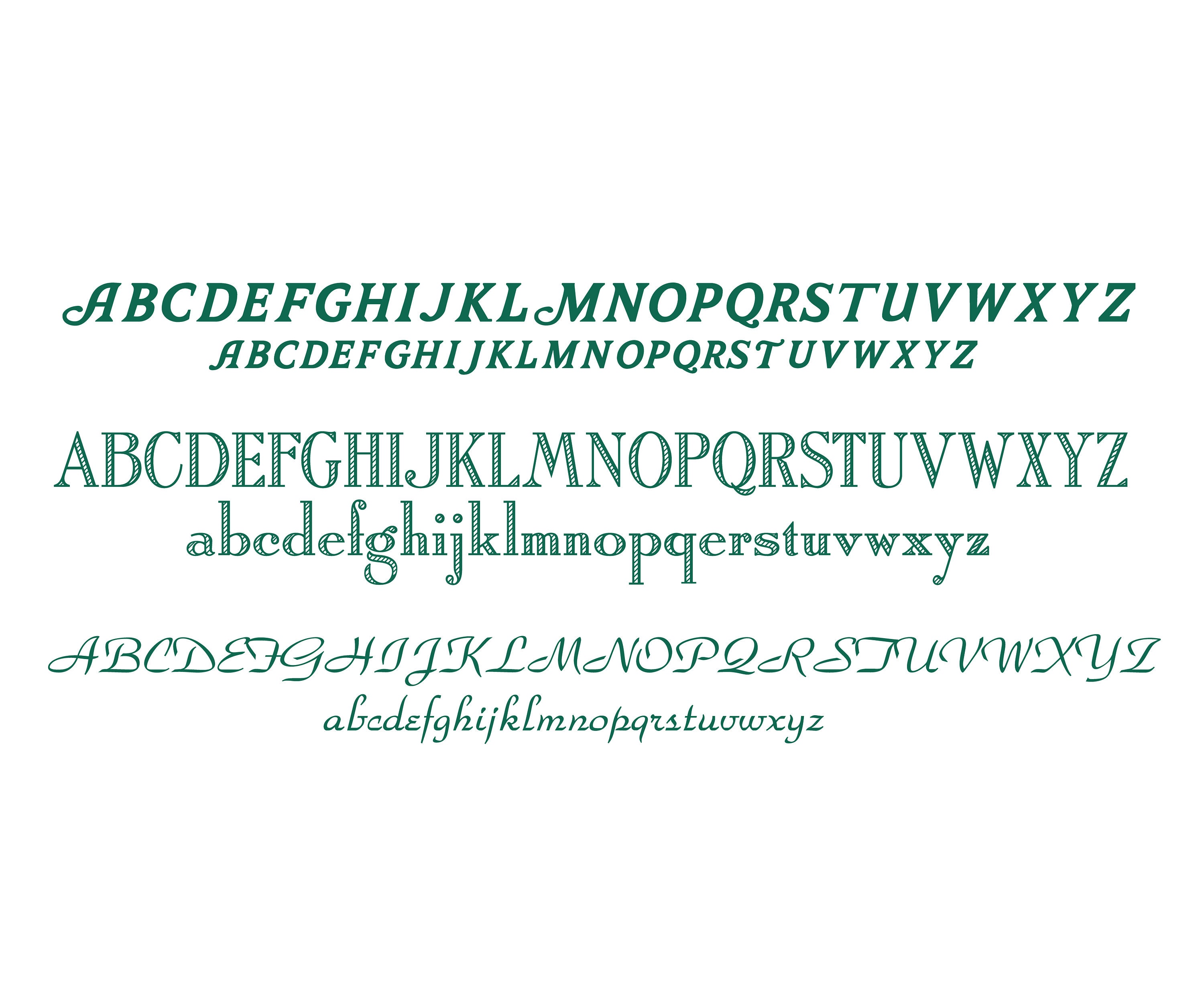 Masters Golf Tournament Font Bundle - Etsy