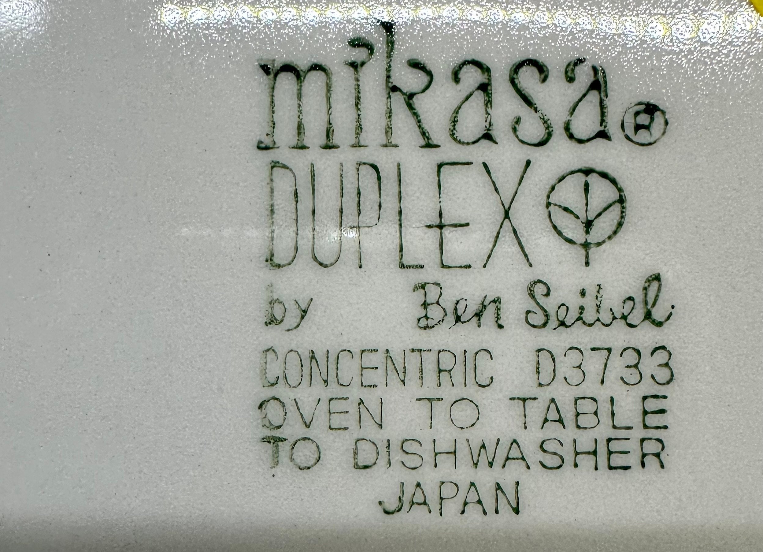 MIKASA Duplex CONCENTRIC Ben Seibel D3733 Set of 4 Cereal / - Etsy