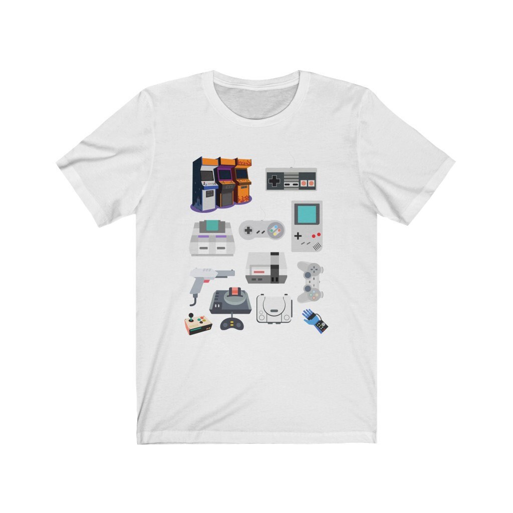 Retro Gamer Shirt, Arcade Gamer Shirt, Video Game Shirt, Console, Retro ...