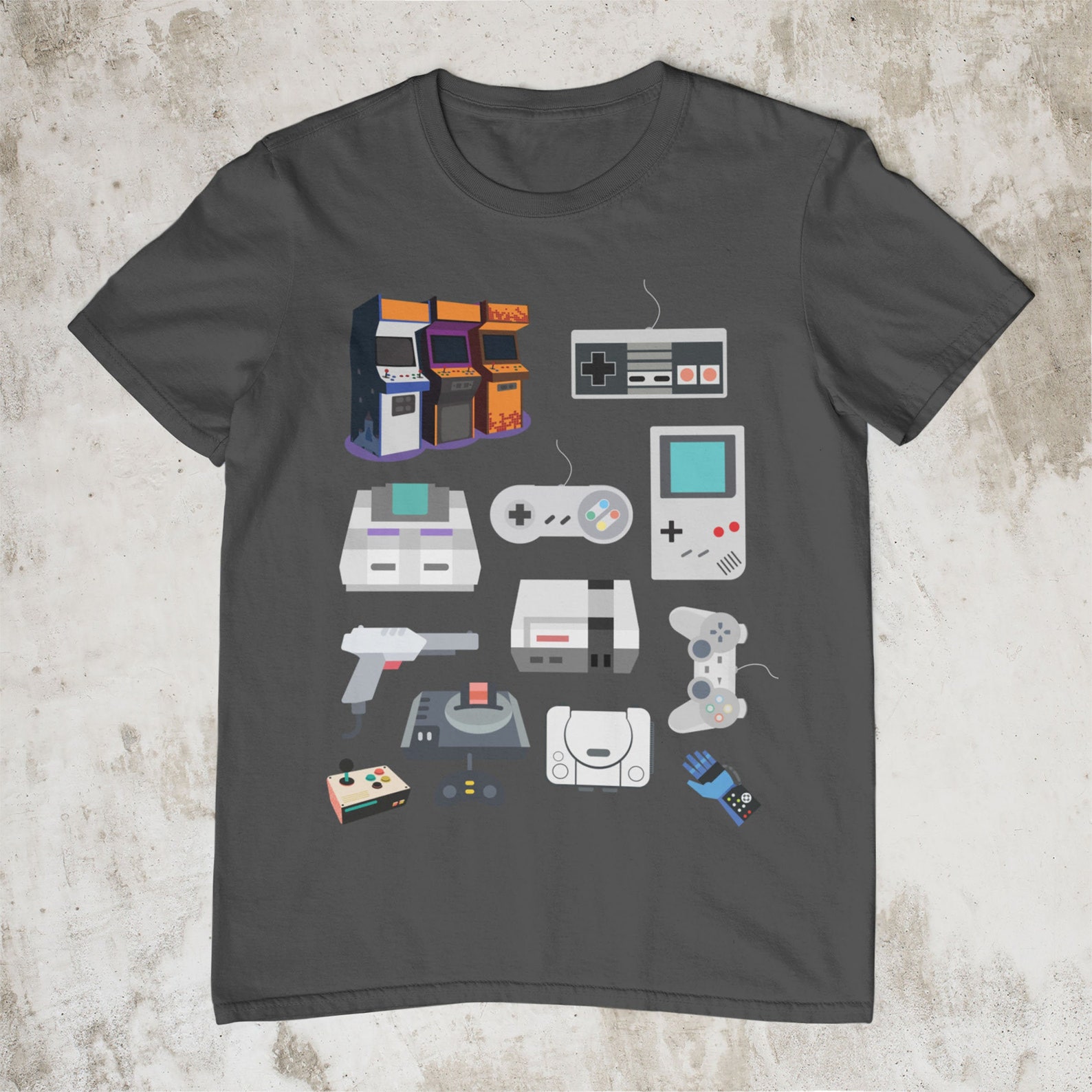 Retro Gamer Shirt, Arcade Gamer Shirt, Video Game Shirt, Console, Retro ...