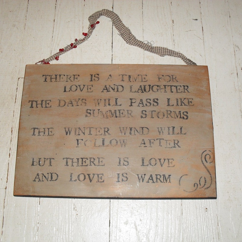 Primitive Sign - Etsy