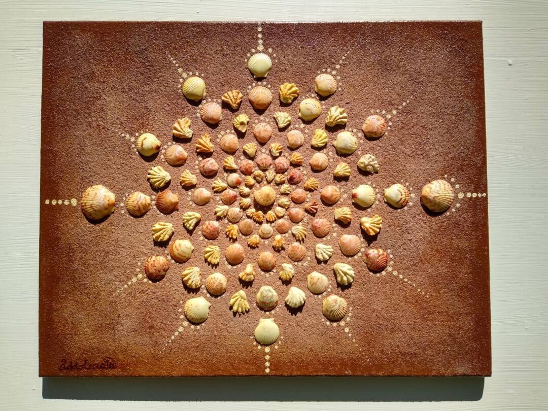 1620 Seashell Mandala - Etsy