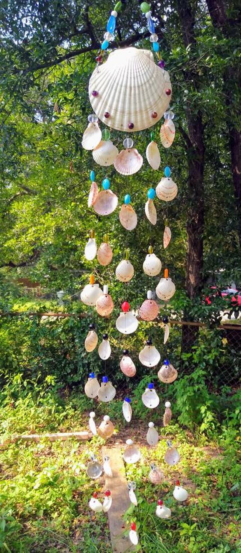 Seashell Wind Chime - Etsy