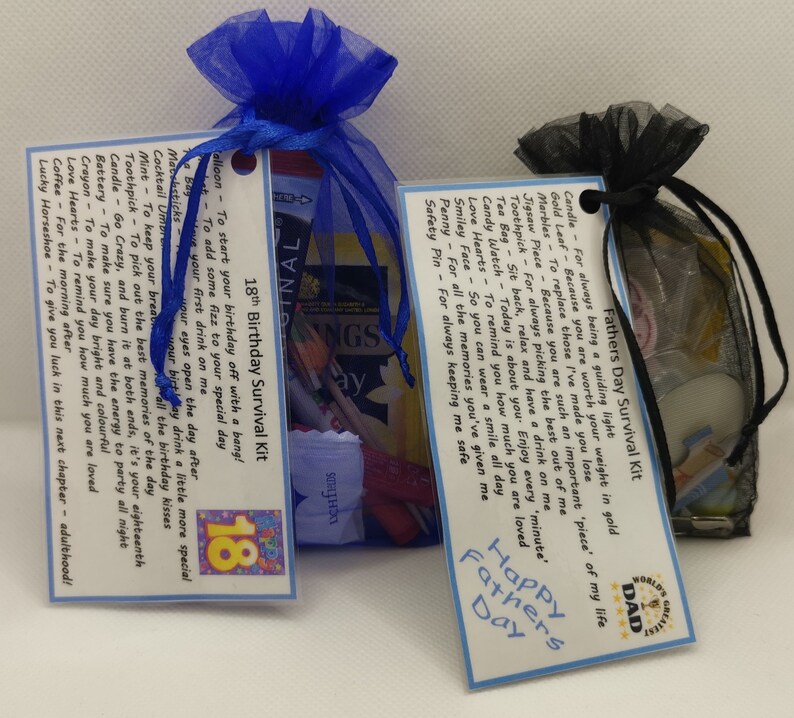 Sixtieth Birthday Survival Kit 60th Birthday Survival Kit - Etsy