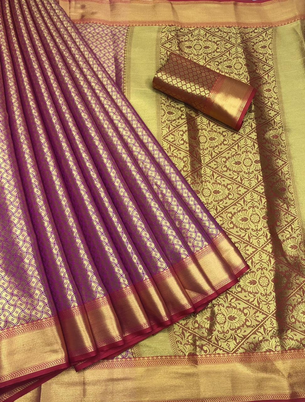 South India Pattu Saree - Etsy