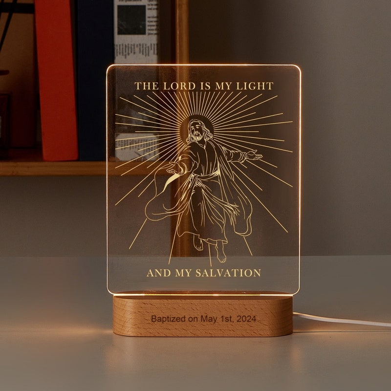 Jésus Christ Lamp - Etsy