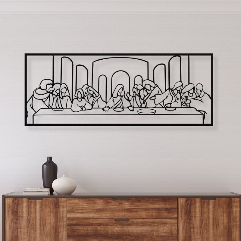 Last Supper Wall Art - Etsy
