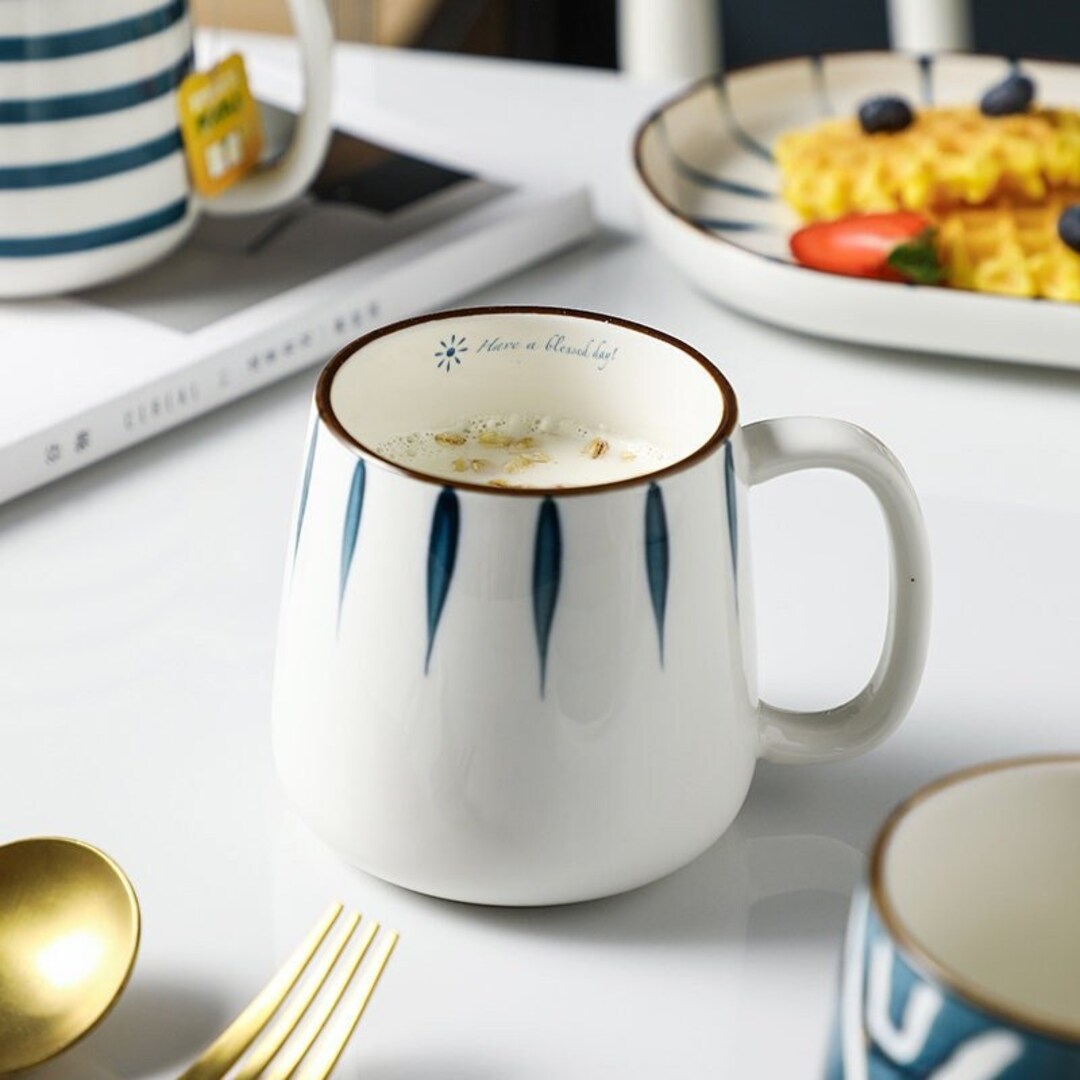Have a Blessed Day-coffee Mug Japanese Style Hand Made Ceramic Better ...