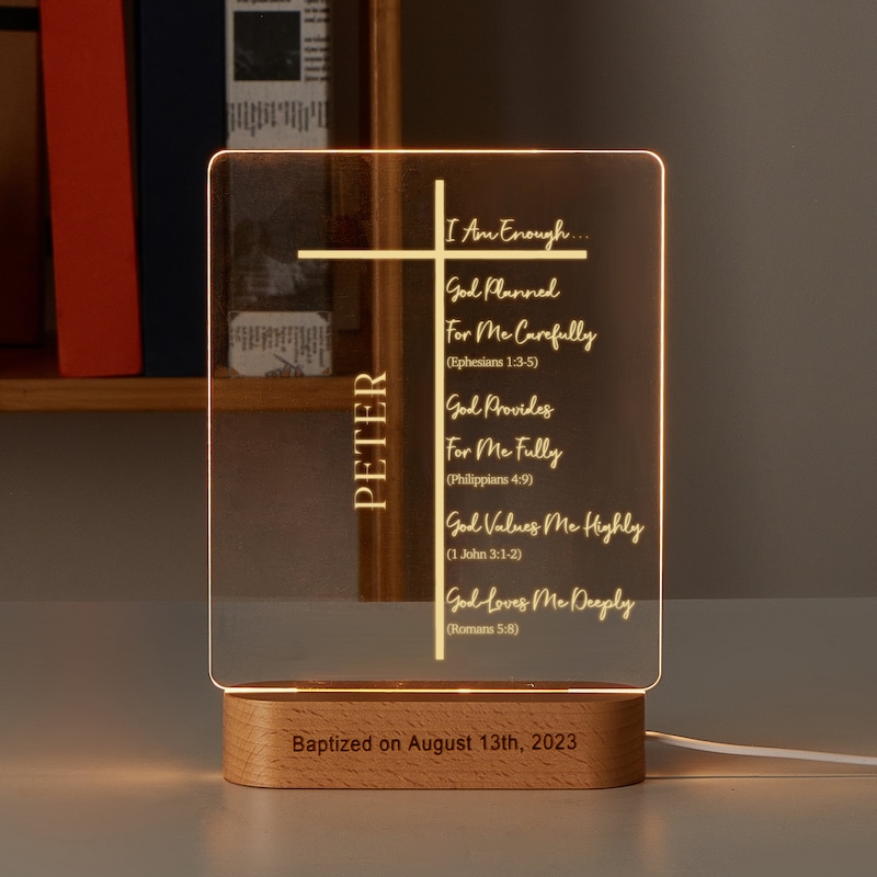 Catholic Night Light - Etsy