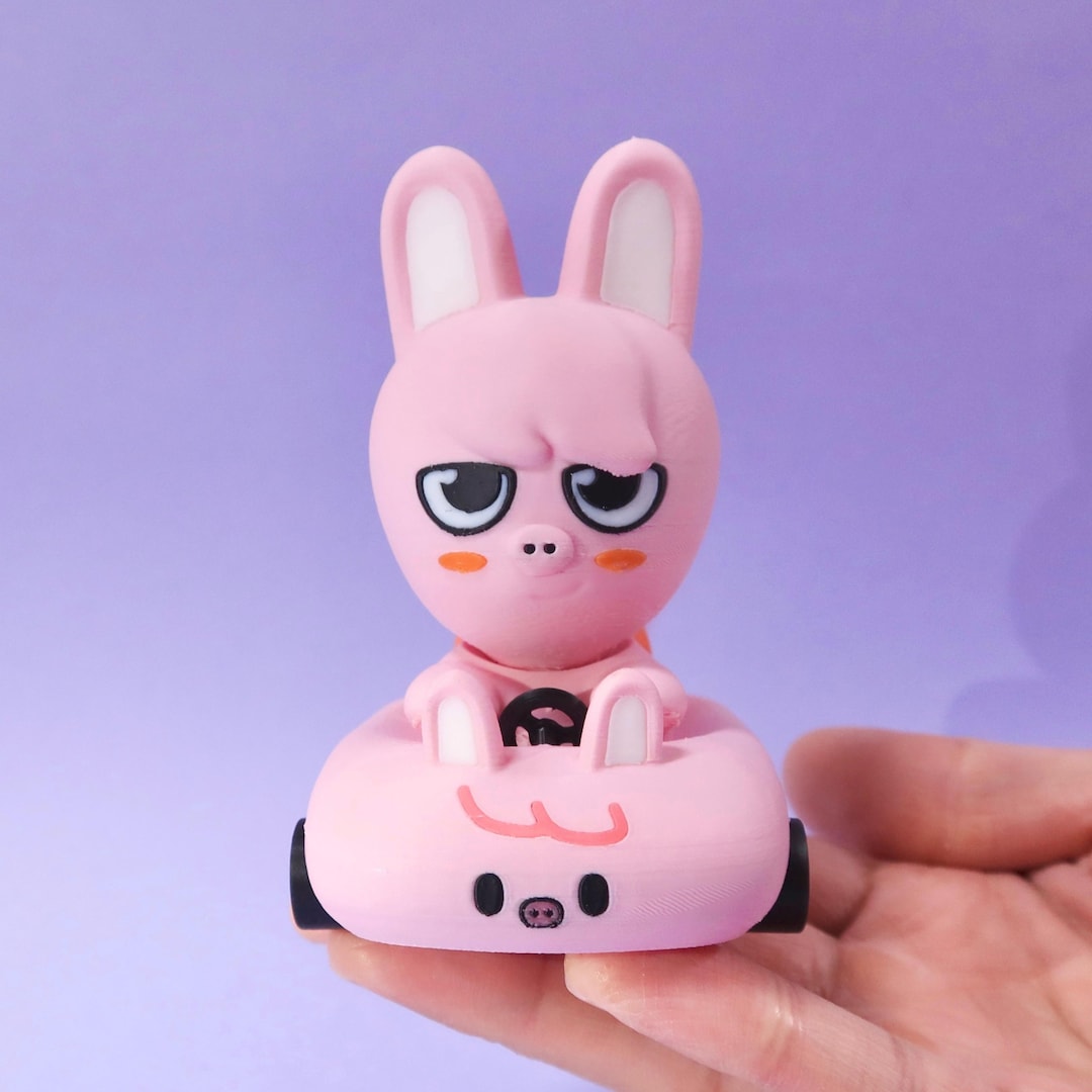 Dwaekki 3D Printed Car Figurine | SKZOO 3D Printed Car Figurine | Stray ...