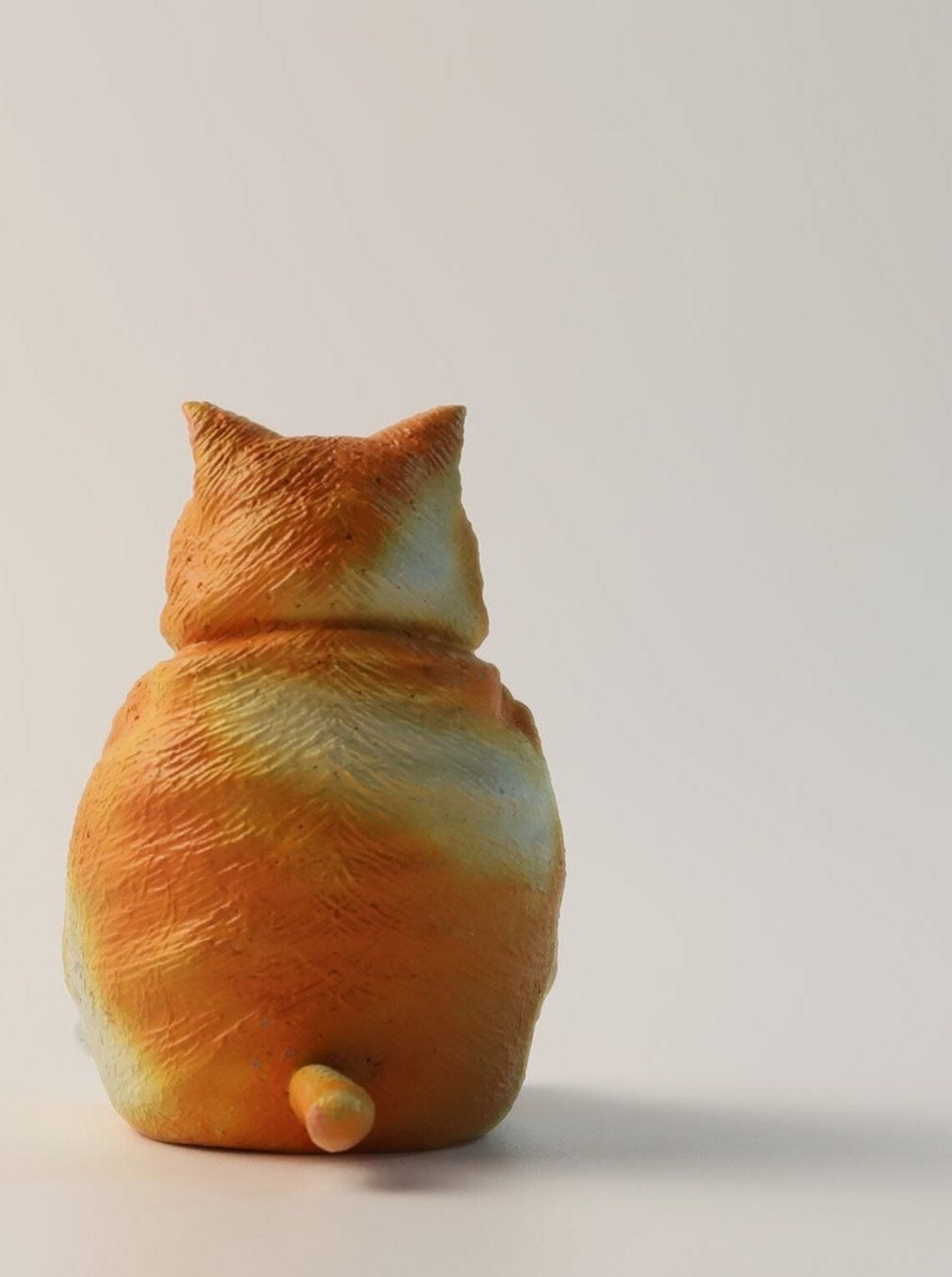 Fat Cat 1 Cat Figurine.Handmade Cat Ornament.Cat Gifts. | Etsy