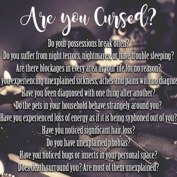 Reverse the Curse Spell - Etsy