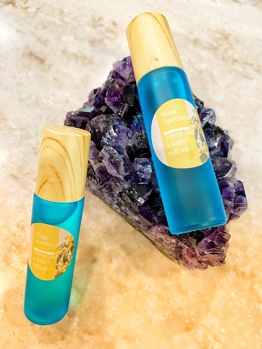 Organic Sleep Like a Baby Roll On/powerful/ Organic Essential Oil ...