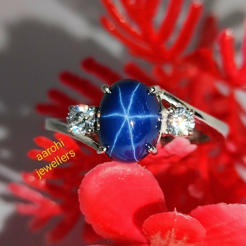 Star Engagement Ring - Etsy