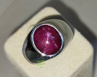 Star Ruby Ring | Etsy