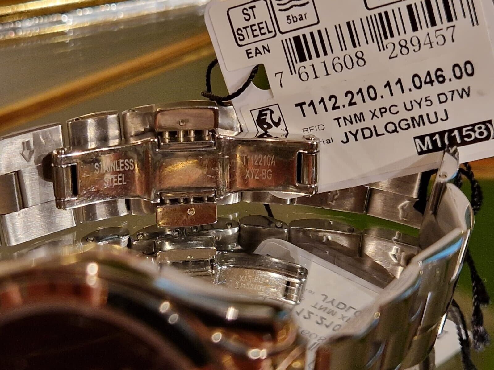 Tissot T-wave New With Tag Dial Blue Baton and Diamond - Etsy Canada