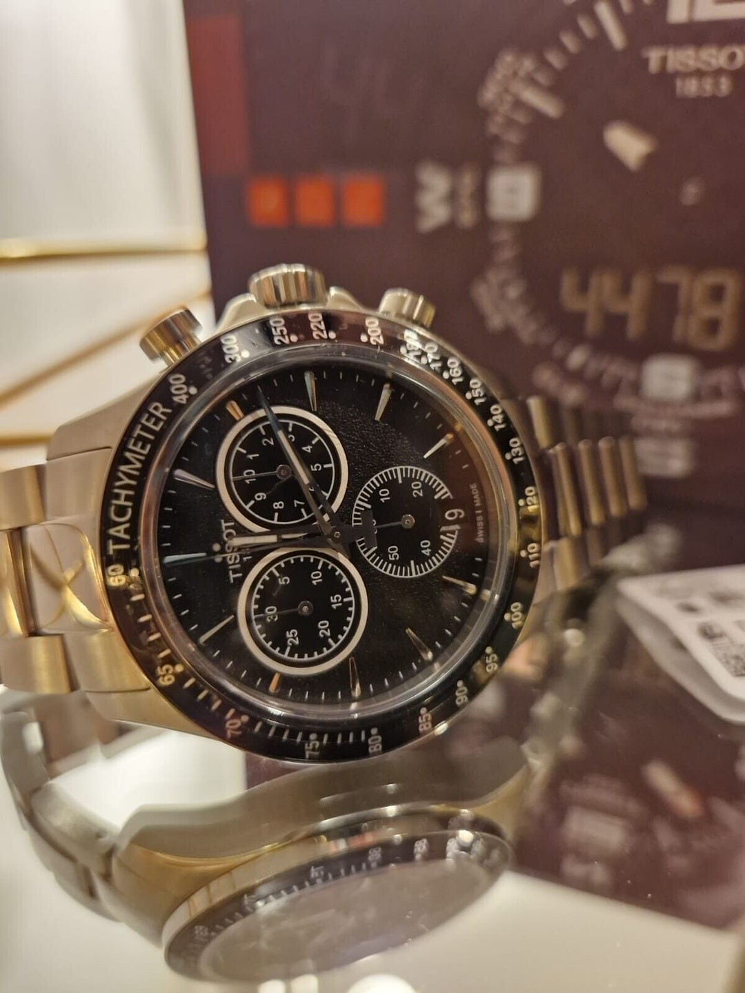 Tissot T-sport V8 Chronograph With Box and Books - Etsy