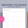 Daily Planner A4&US Letter Printable Insert Pdf Simple Layout Template ...