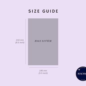 Notes Paper Set | Half Letter Printable Pages Pdf | Blank Line, Grid ...