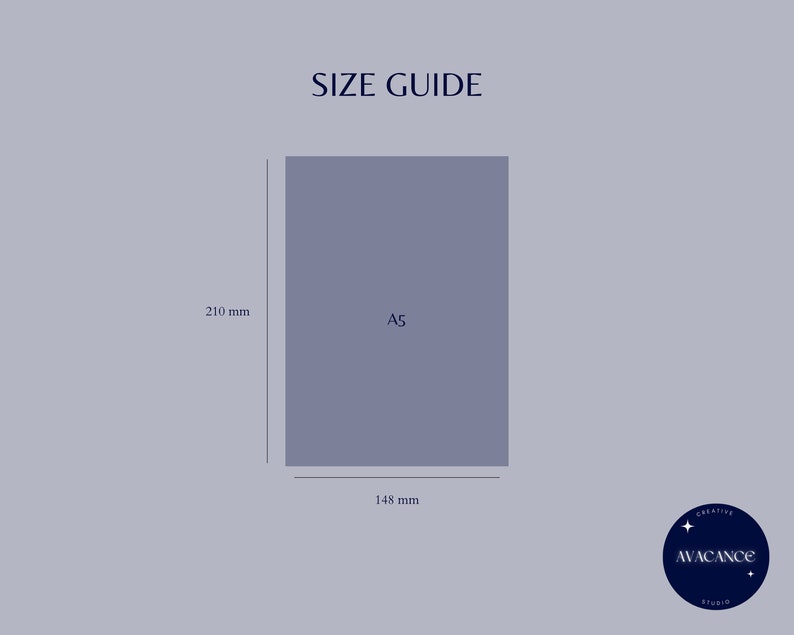 Daily Planner | A5 Undated Printable Insert | Minimal Layout Template ...