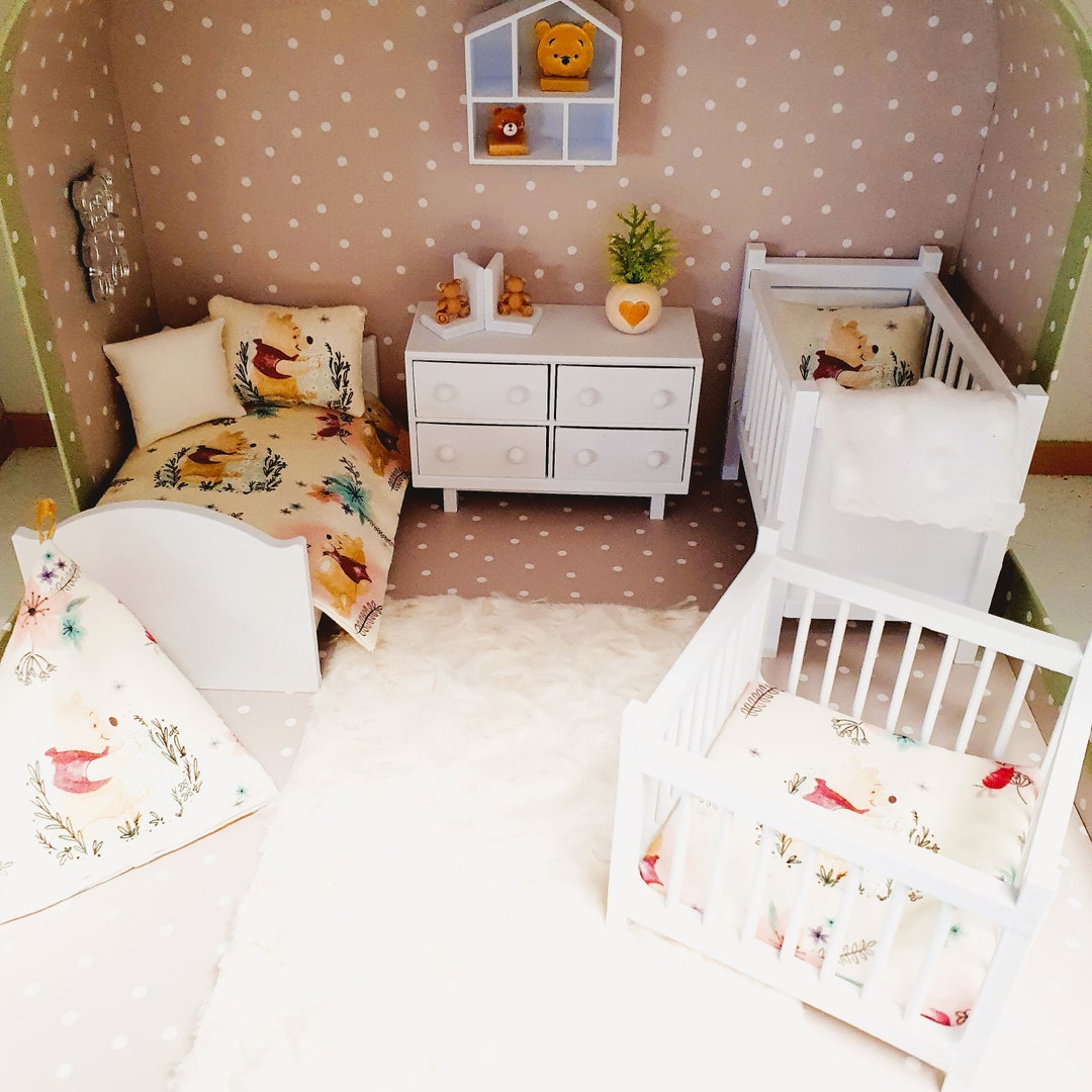Dolls House Winnie the Pooh Travel Suitcase, Cute Winnie the Pooh Room ...