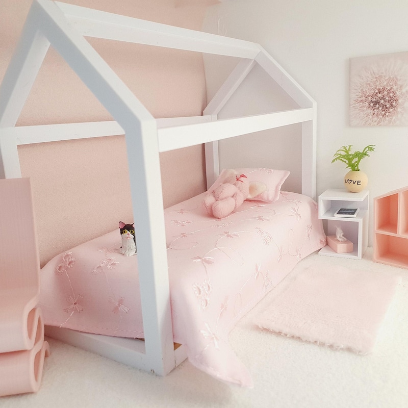 1/12 Doll Bed - Etsy UK