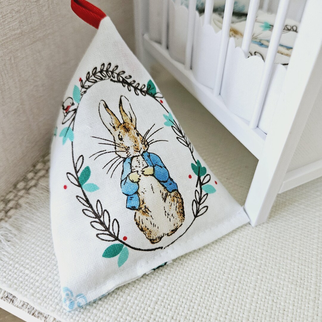 Dolls House Peter Rabbit Bean Bag Chair | 1:12 Scale, Miniature Bean ...