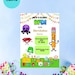 BFDI Birthday Invitation: Editable Canva Template - Etsy