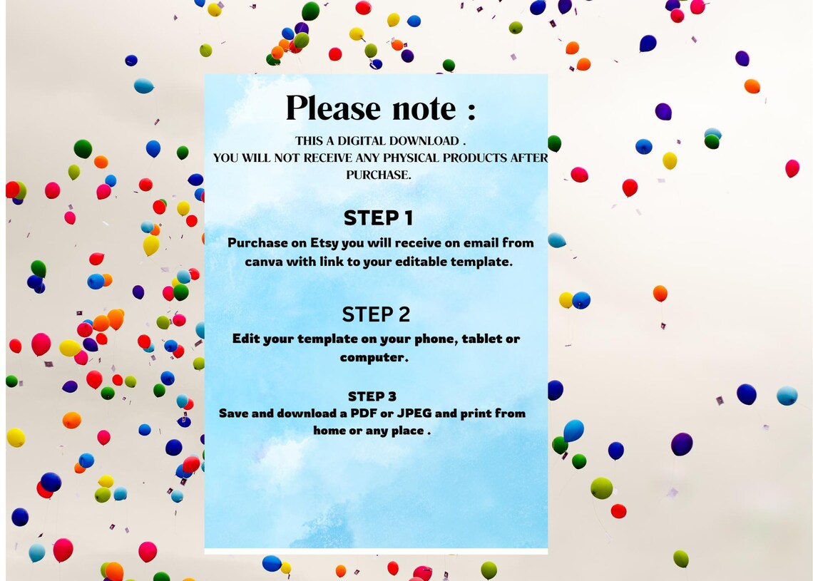 BFDI Birthday Party Invitation: Editable Canva Template (digital) - Etsy
