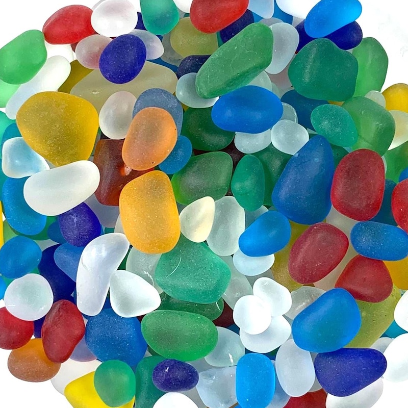 Blue Glass Mosaic Vase - Etsy