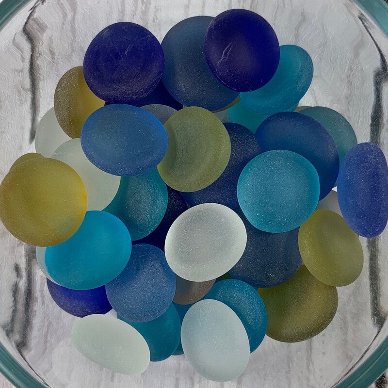 Flat Marbles - Etsy