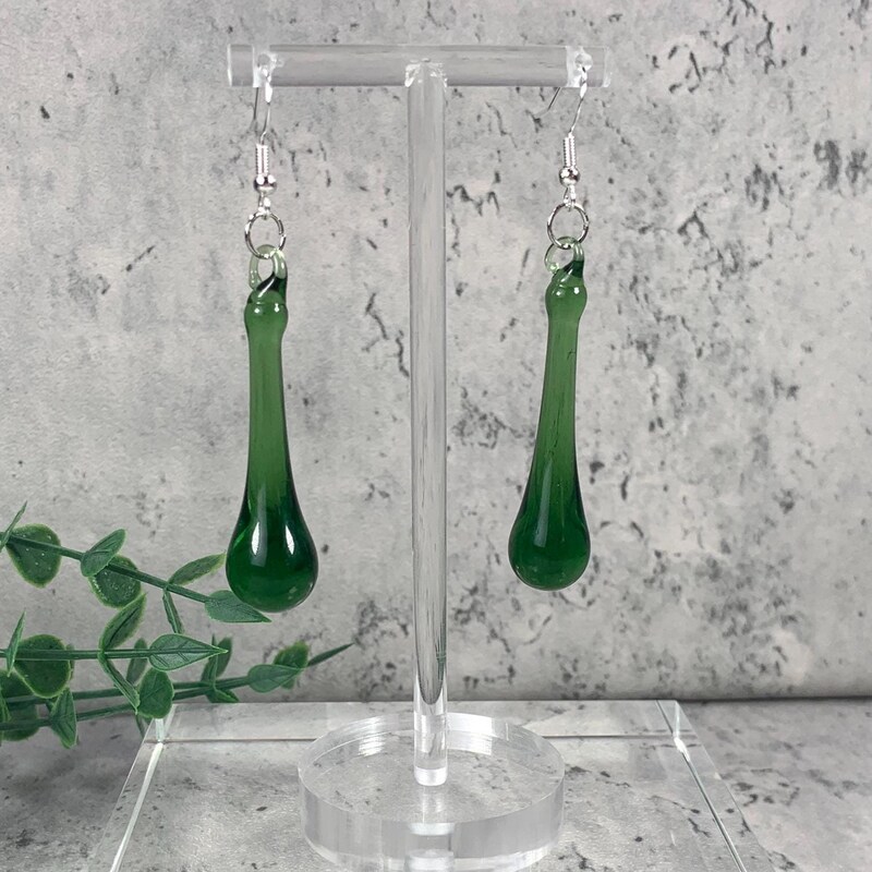 Green Teardrop - Etsy