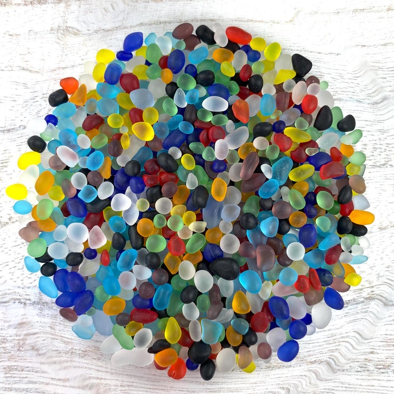 Tumbled Glass - Etsy