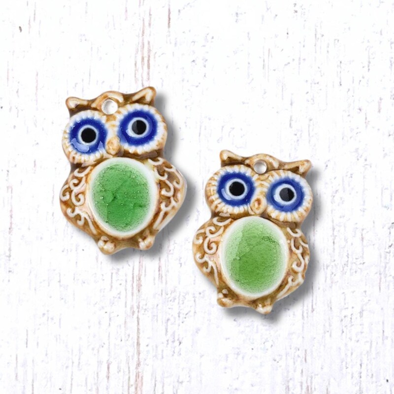 Ceramic Beads Crackle Glaze - Etsy