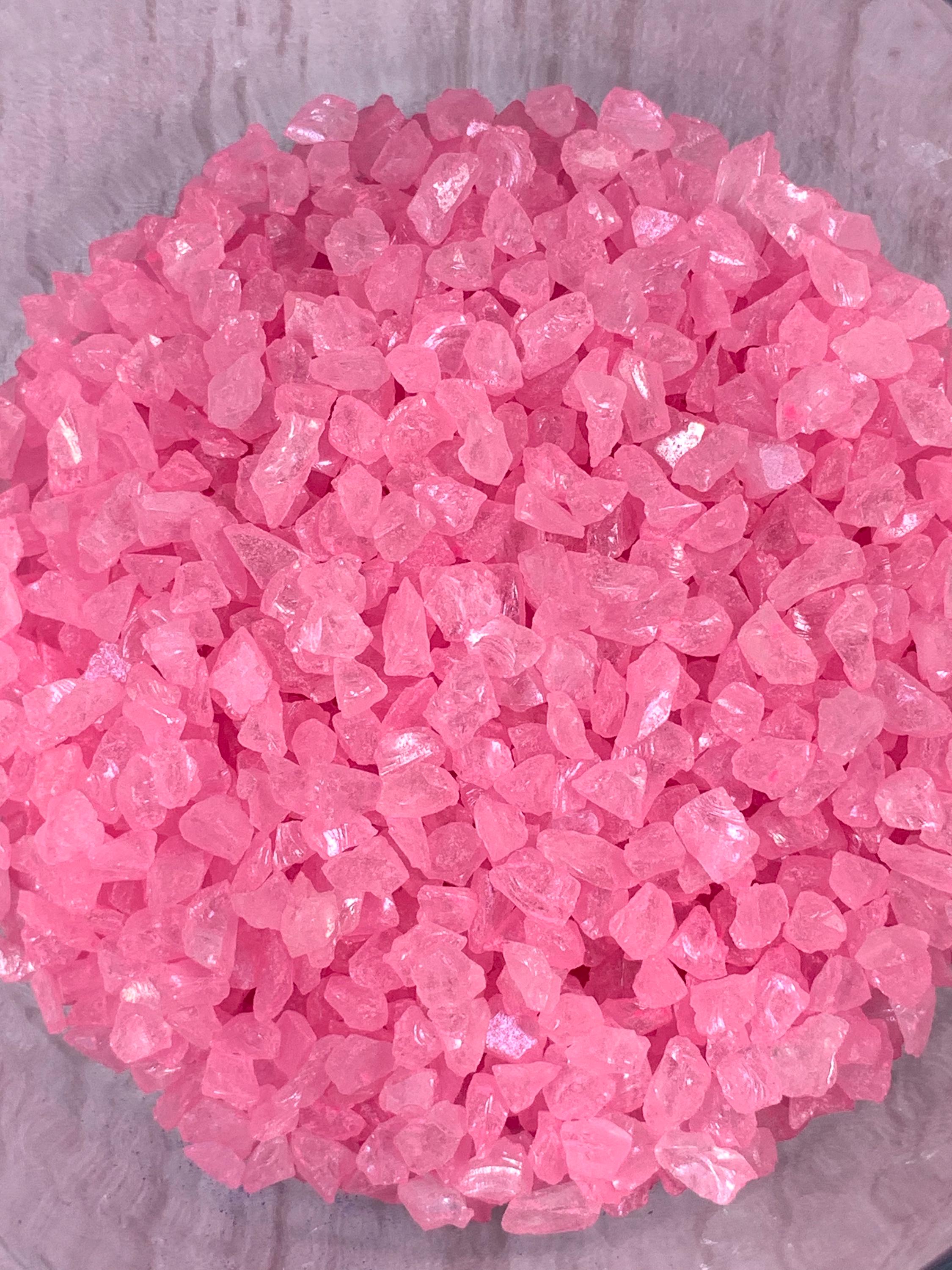 Crushed glass for crafts pink irregular broken glass for resin projects 3 6 mm glittery glass frit for Turkish lamps mosaic projects 4 oz